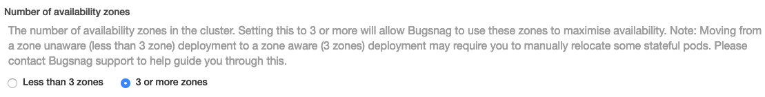 Bugsnag docs › On-premise › Clustered › Migrating to clustered